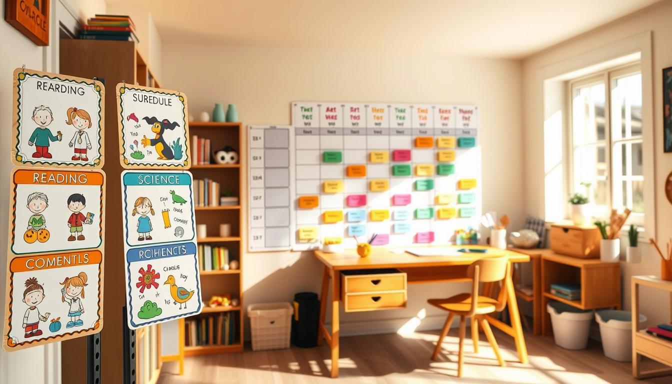 How to Organize a Home Learning Schedule for Multiple Grade LevelsLeap ...